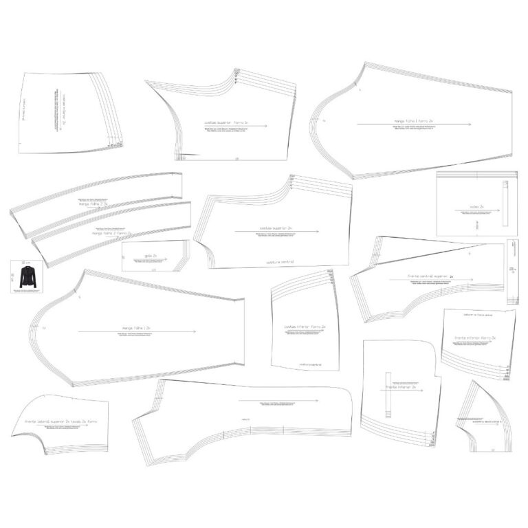 Molde Macacão Jeans Feminino 36 Ao 44 Gm Moldes